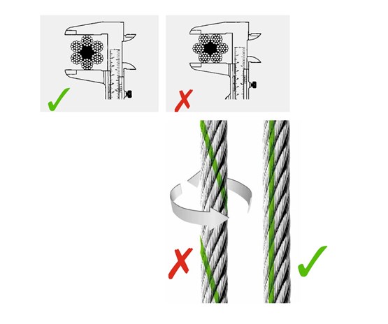 Lano GW PAWO 819W d=10mm. | Výtahové díly - LM Metal Lift s.r.o.